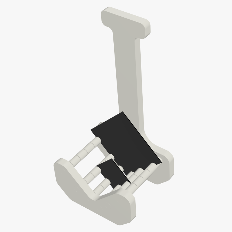 Square Pieces Wafer Boat 2 – Cleanroom Labware LLC